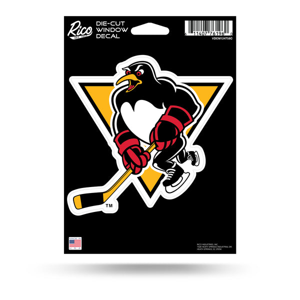 WBS Penguins Primary Logo Die-Cut Window Decal – Wilkes-Barre Scranton ...